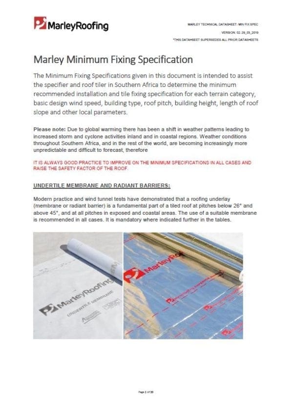 Marley Dry Ridge System - Marley Roofing