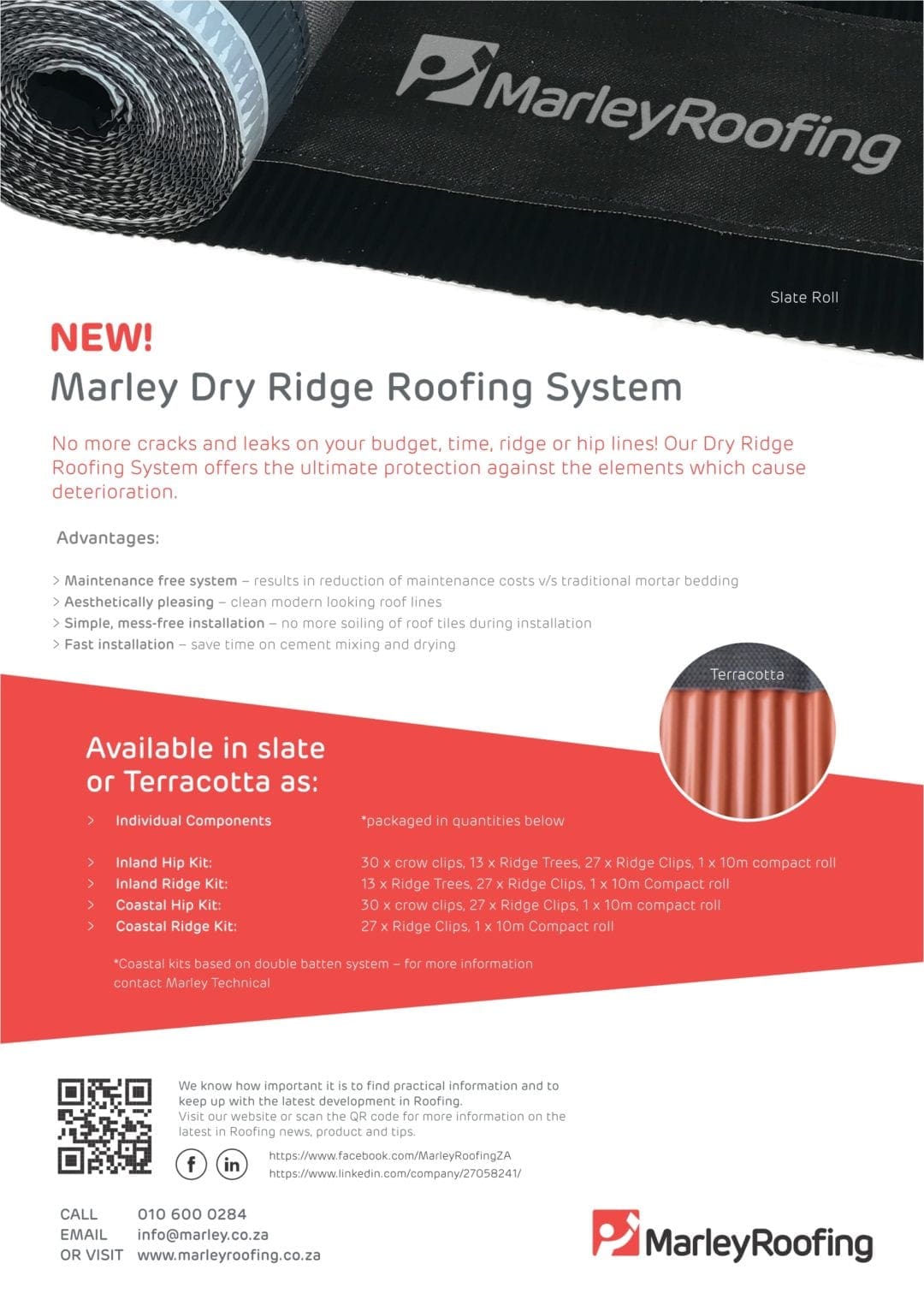 Marley Dry Ridge System Brochure - Marley Roofing