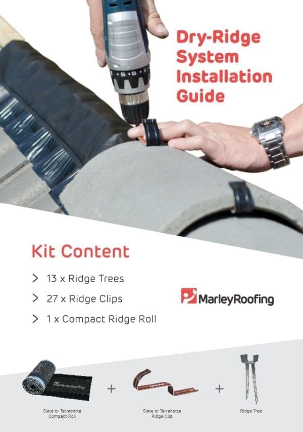 Marley Dry Ridge System - Marley Roofing