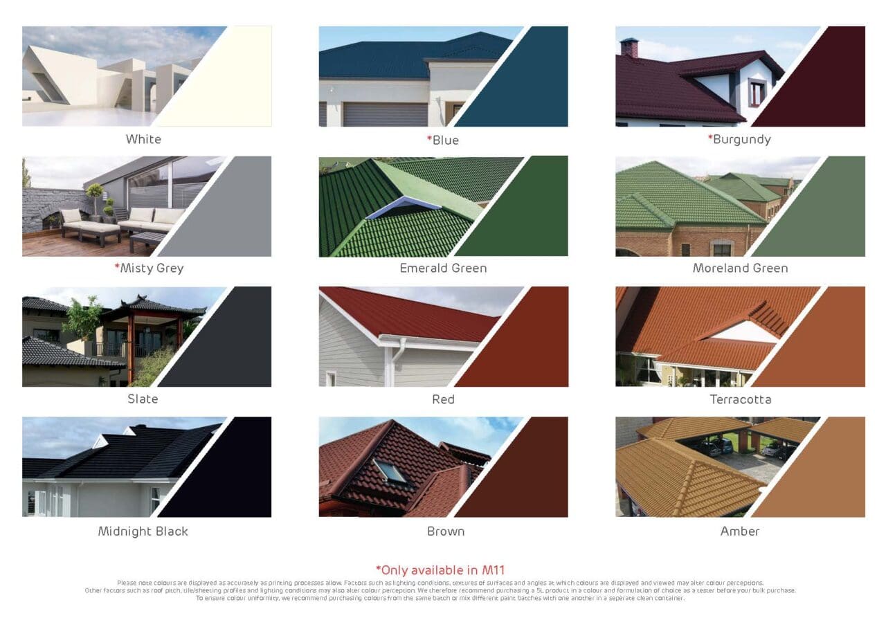 Marley M11 & M22 Paint Ranges Brochure - Marley Roofing