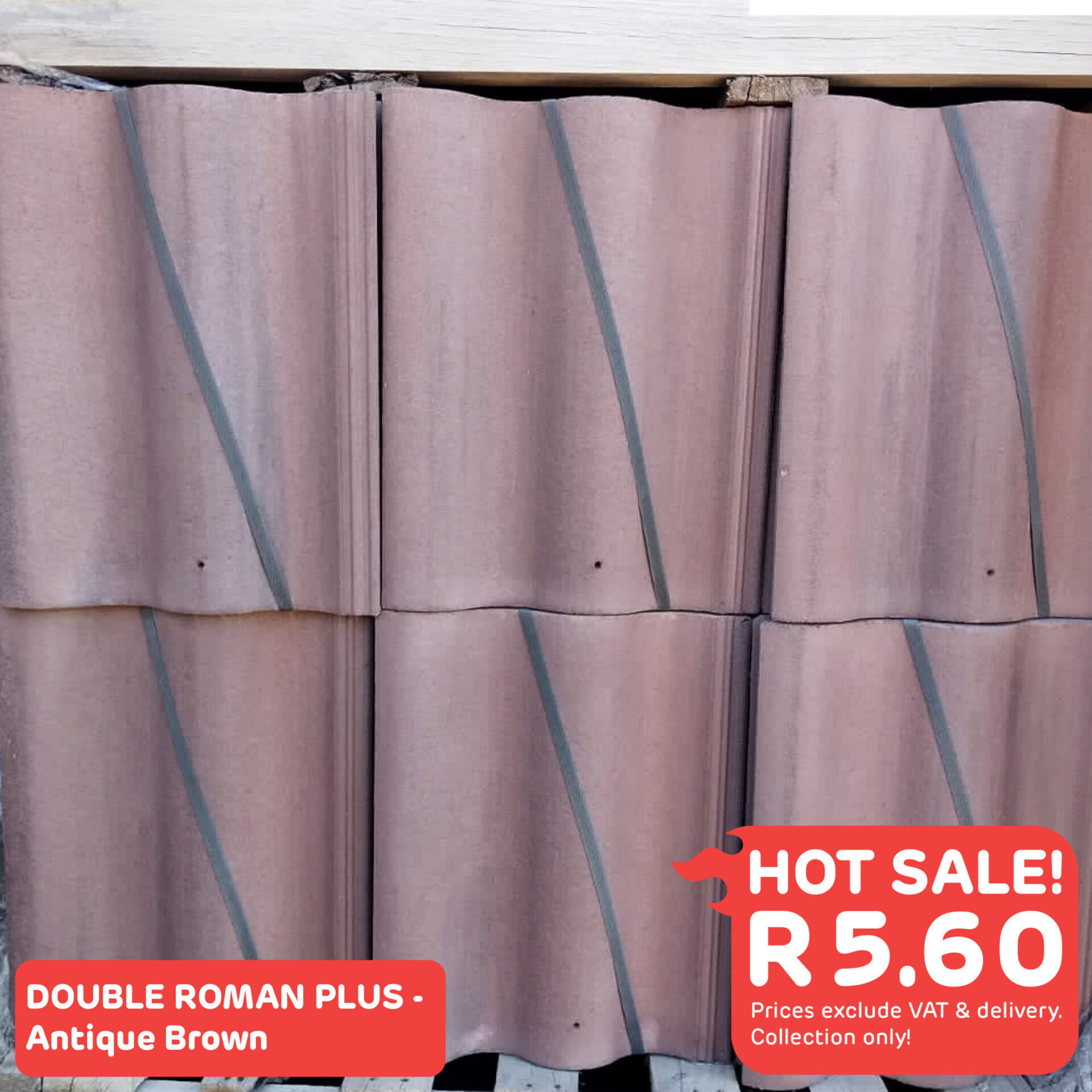 Double Roman Plus-Antique Brown - Marley Roofing