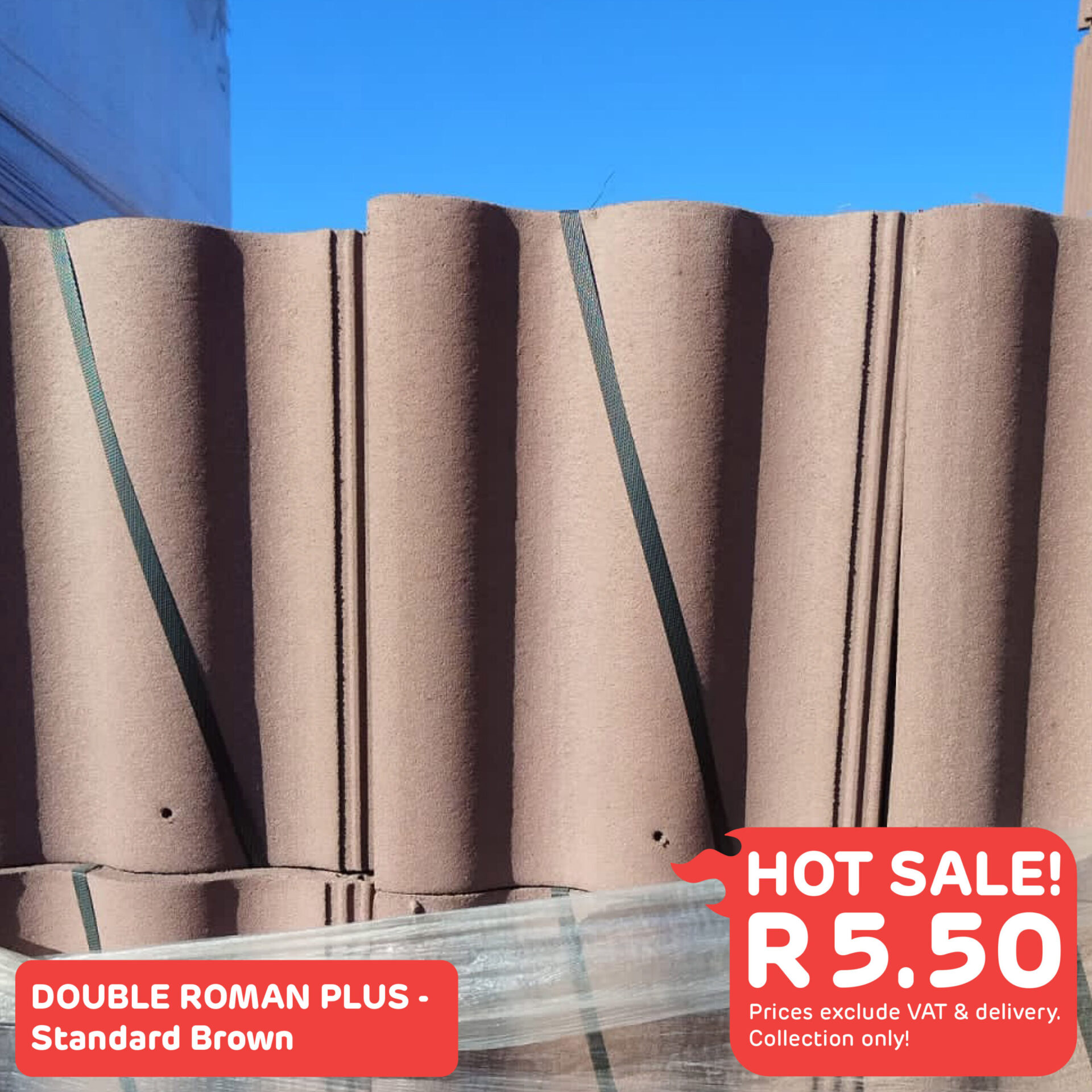 Double Roman Plus-Standard Brown - Marley Roofing